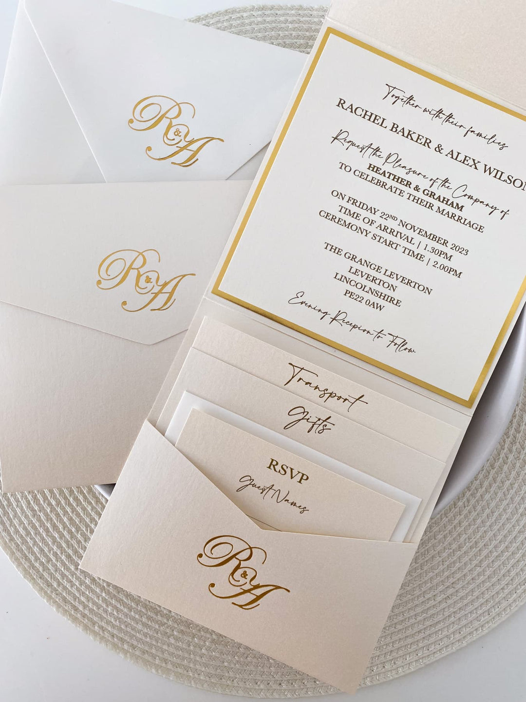 Ivory Wedding Invitations